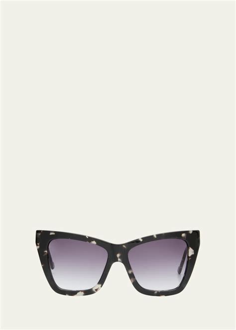 Le Specs Bio Rapture Plastic Cat Eye Sunglasses Bergdorf Goodman
