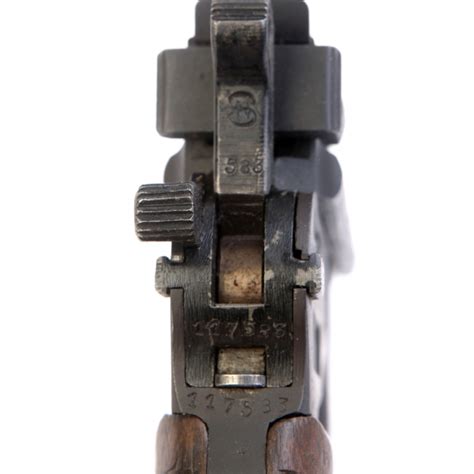 Deactivated Super Rare Wwi Weimar Police Wwii Mauser C96 Red 9