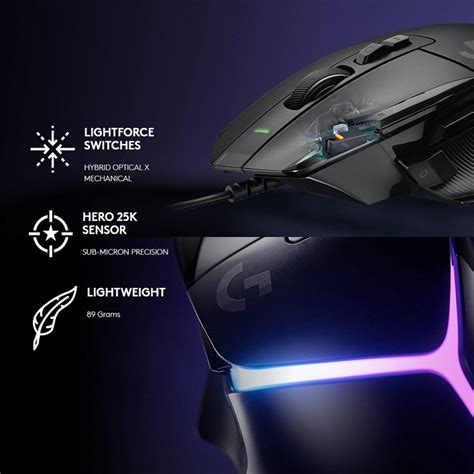 Logitech G X Wired Rgb Gaming Mouse All It Hypermarket