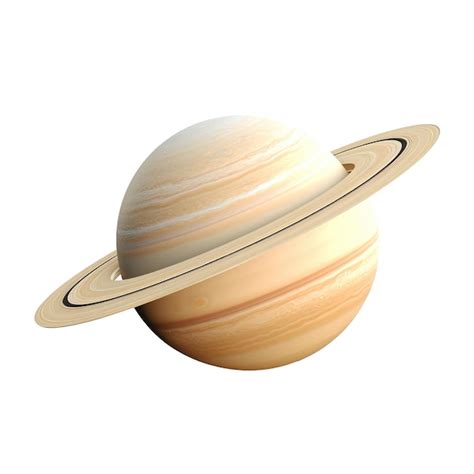 Premium Photo Saturn Yellow Planet