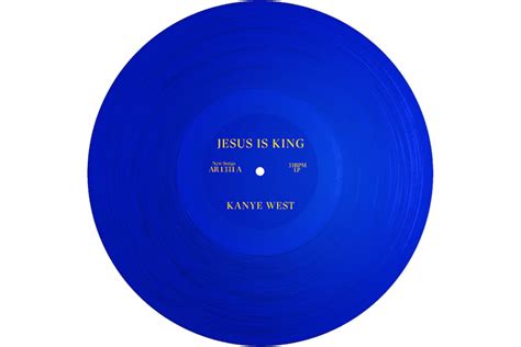 Kanye West Jesus Is King Vinyl Blue Cn