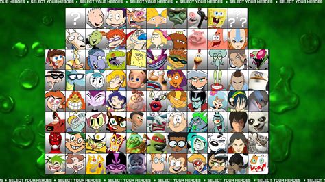 Nickelodeon Mega Stars Ultimate Battle Of Heroes By Mryoshi1996 On