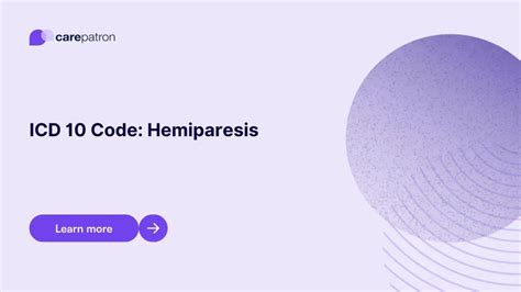 Hemiparesis Icd 10 Cm Codes