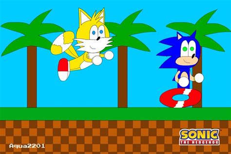 Sonic And Tails By Aqua2201 On Newgrounds