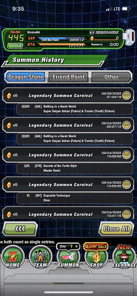 I Got Lr Future Gohan And Trunks Twice In A Row Rdokkanbattlecommunity