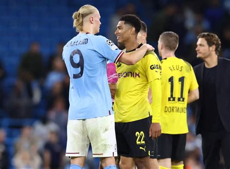 Erling Haaland Champions League Record Equalled By Jude Bellingham Who