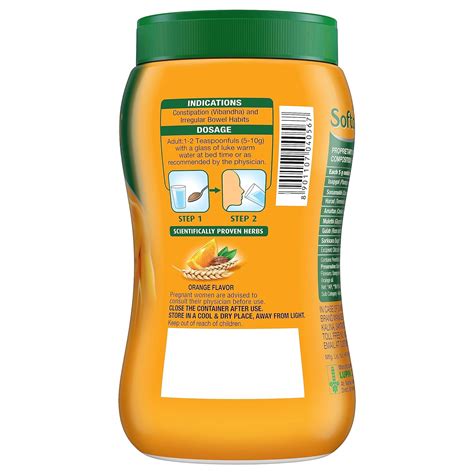 Softovac Orange Constipation Powder 250 Gms Desipick