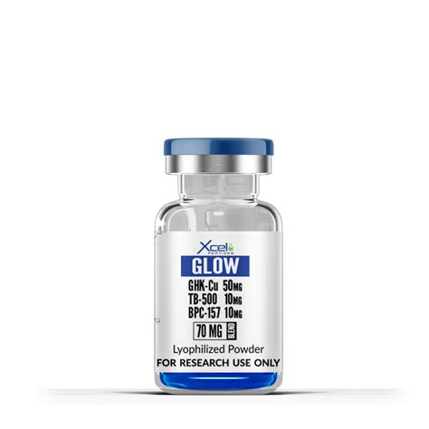 Glow Peptide 501010mg Blend Glow Protocol Peptide Xcel Peptides