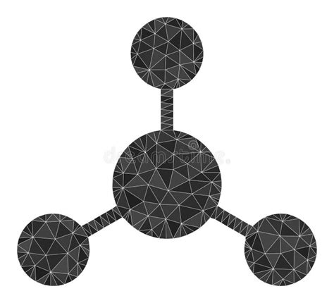 Node Links Flat Icon Illustration Stock Vector Illustration Of