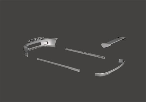 🛞 Ek9 Mugen Body Kit For 1 24 Scale ・ Obj File For 3d Printing・cults