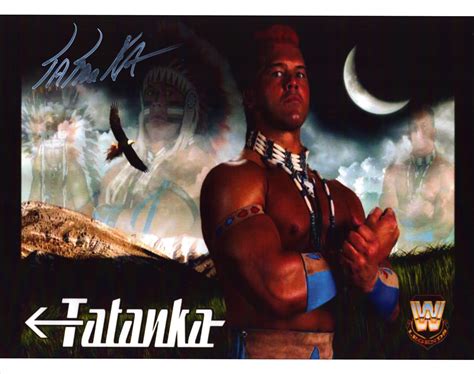 Tatanka Signed 11x14 Photo Signed By Superstars