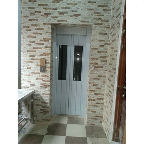 Galvanized Steel Half Glass Design Elevator Door At Best Price In Lucknow Usa Elevator Company