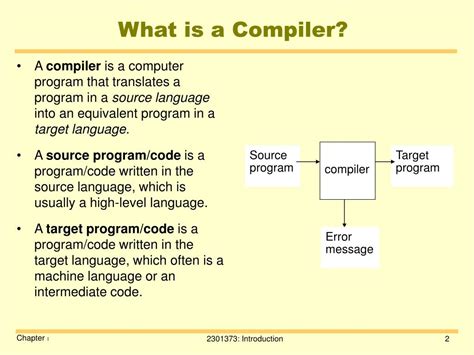 Ppt Understanding Compilers From Source To Target Code Powerpoint