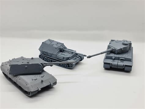 3d Printed Tanks Models Etsy