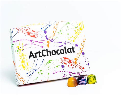 Bespoke Handmade Chocolate Selection Box By Artchocolat