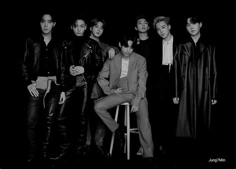 Dicon Magazine Bts Bts Black And White Foto Bts Bangtan