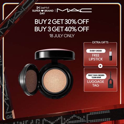 Mac Lightful C³ Quick Finish Cushion Compact Spf 50 Pa With Light Diffusing Complex 12g