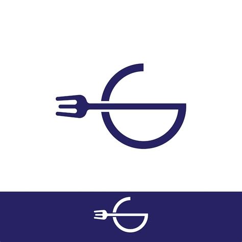 Premium Vector Letter G Fork Logo