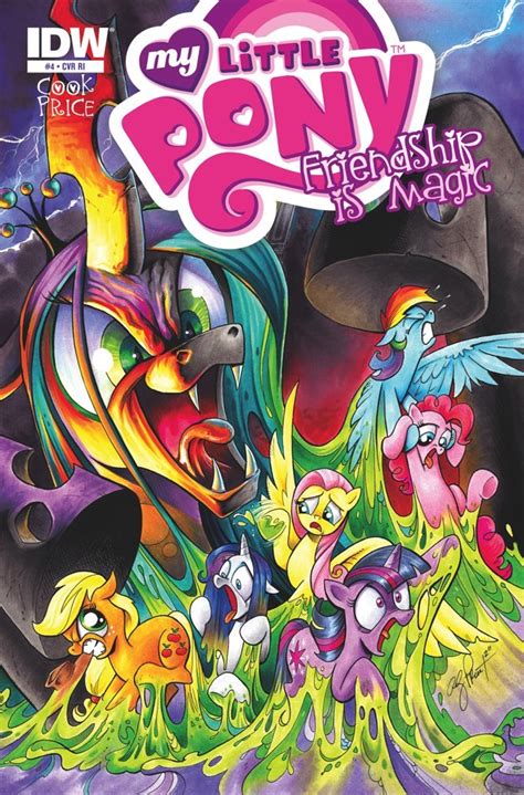 Mlp Friendship Is Magic Issue And 4 Comic Covers Mlp Merch