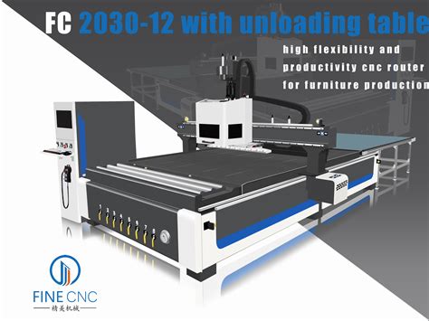 Fc2030 12 Atc Cnc Router With Auto Unload Table