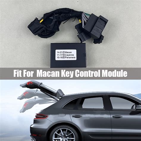 Key Control Module Electric Tail Switch For Porsche Cayenne Macan