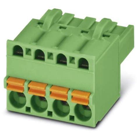Phoenix Contact 1902136 Pcb Plug Push In 508mm 12awg 320v 12a 4