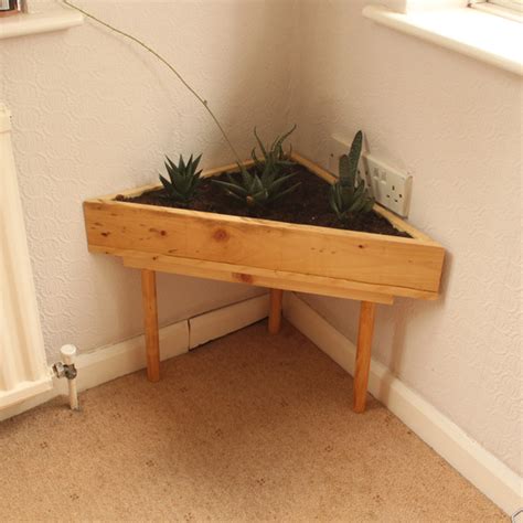 Buy Triangular Indoor Planter On A Stand Online