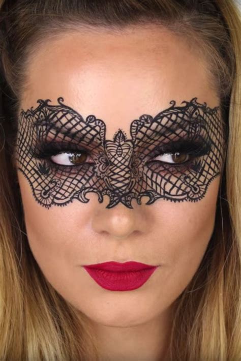 Lace Mask Makeup Tutorial Saubhaya Makeup