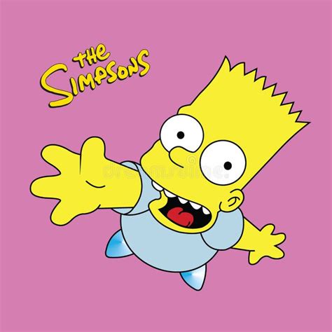 Bart Simpsom Cartoon Vector Isolated Editorial Photo Illustration Of Simpson Color 298612141