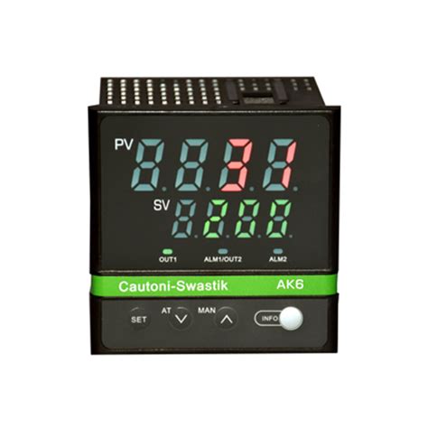 black ak6 digital temperature controller at best price in ahmedabad