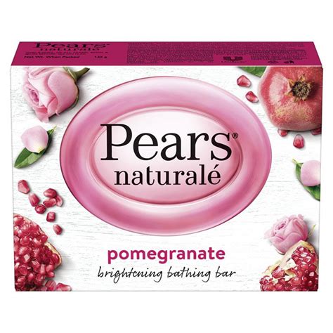 Buy Pears Bars Naturale Pomegranate 4 X 125g Online At Chemist Warehouse