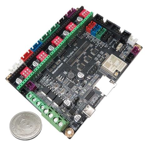 برد کنترلر وای فای دار Mks Tinybee Makerbase دارای چیپ Esp32