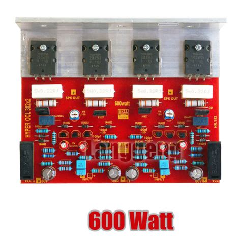 Kit Power 600watt Hyper Power Amplifier 600watt Rakitan Bell Bgr