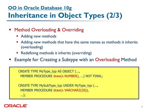 Ppt Object Orientation In Oracle Powerpoint Presentation Free Download Id907307