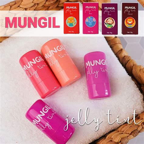 Mungil Jelly Tint Jellytint Liptint And Blusher Stick Lips Cheek Lipgloss