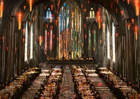 Hogwarts Great Hall House Tables Order At Harry Cairns Blog