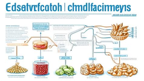 Food Processing Flowchart Stock Illustration Illustration Of Flowchart