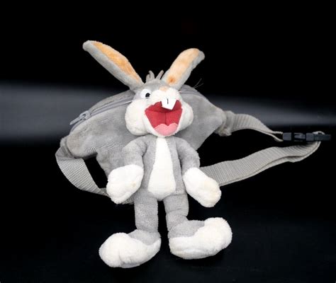 Six Flags Looney Tunes Bugs Bunny Plush Stuffed