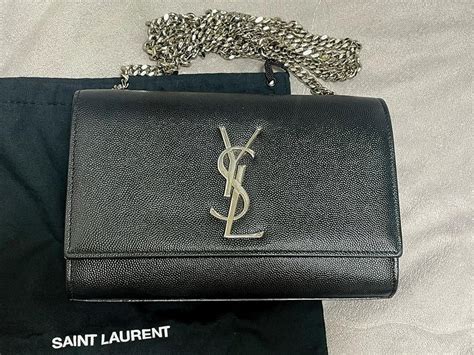 생로랑 케이트 사첼백 스몰 은장 명품백 명품가방 크로 헬로마켓