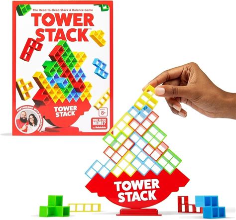 Tower Stack The Head To Head Stack And Balance Game A Mighty Girl