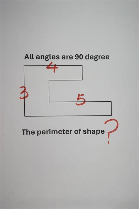 How To Solve The Perimeter Of This Shape Perimeter Geometry