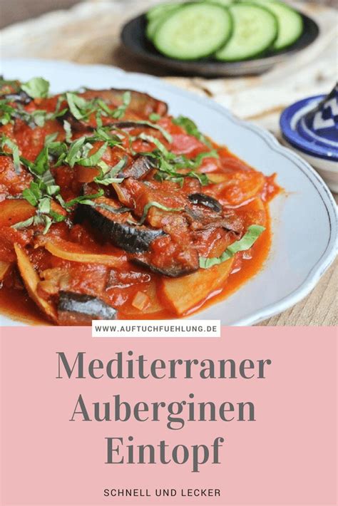 Mussaka Mediterraner Auberginen Eintopf Einfache Gerichte Abendessen Rezepte Gesunde Rezepte