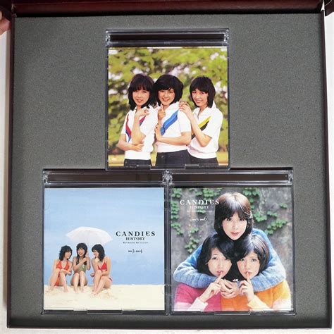 外カバー キャンディーズcandies History~best Selection Box 1973 1978sony Srcl4351