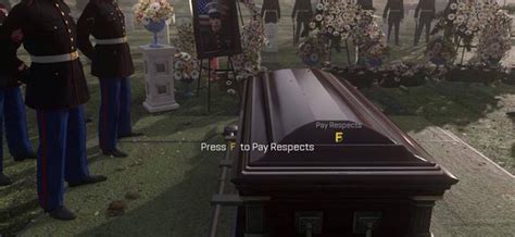 Additional Uses For The F Key At A Call Of Duty Funeral