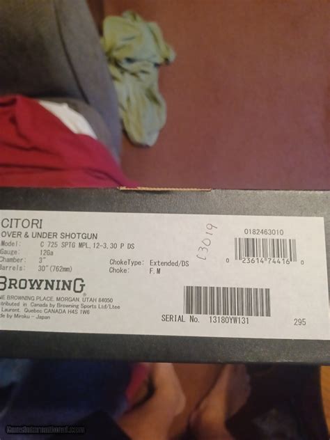 Browning 725 Sporting