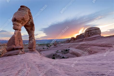 Delicate Arch The Most Famous Landmark Of The Arches National Park In