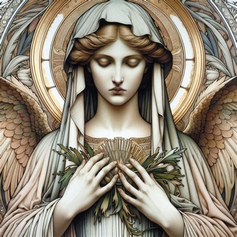 Mary Queen Of Heaven Bible Art