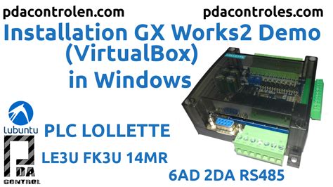 Instalacion Gx Works2 Demo Para Programación Plc Le3u Fk3u Lollette