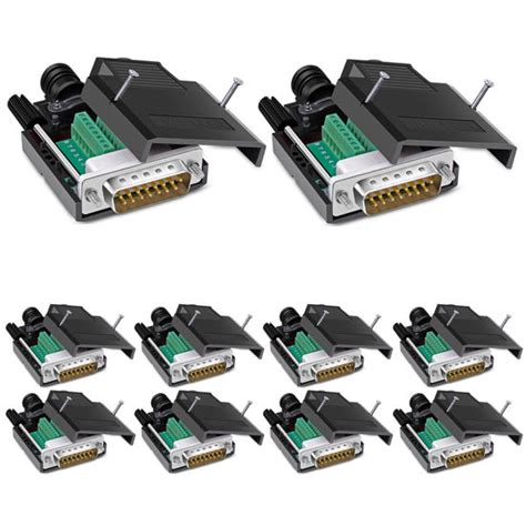 GetUSCart ANMBEST PCS DB Solderless Connector RS D SUB Serial To Pin Port Mm