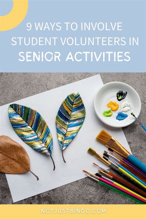 9 Ways To Involve Student Volunteers In Senior Activities Volunteer